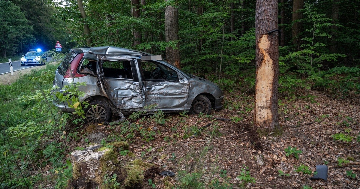 Bei Burgebrach: Betrunkener Autofahrer kracht mehrfach gegen Baum | tvo.de